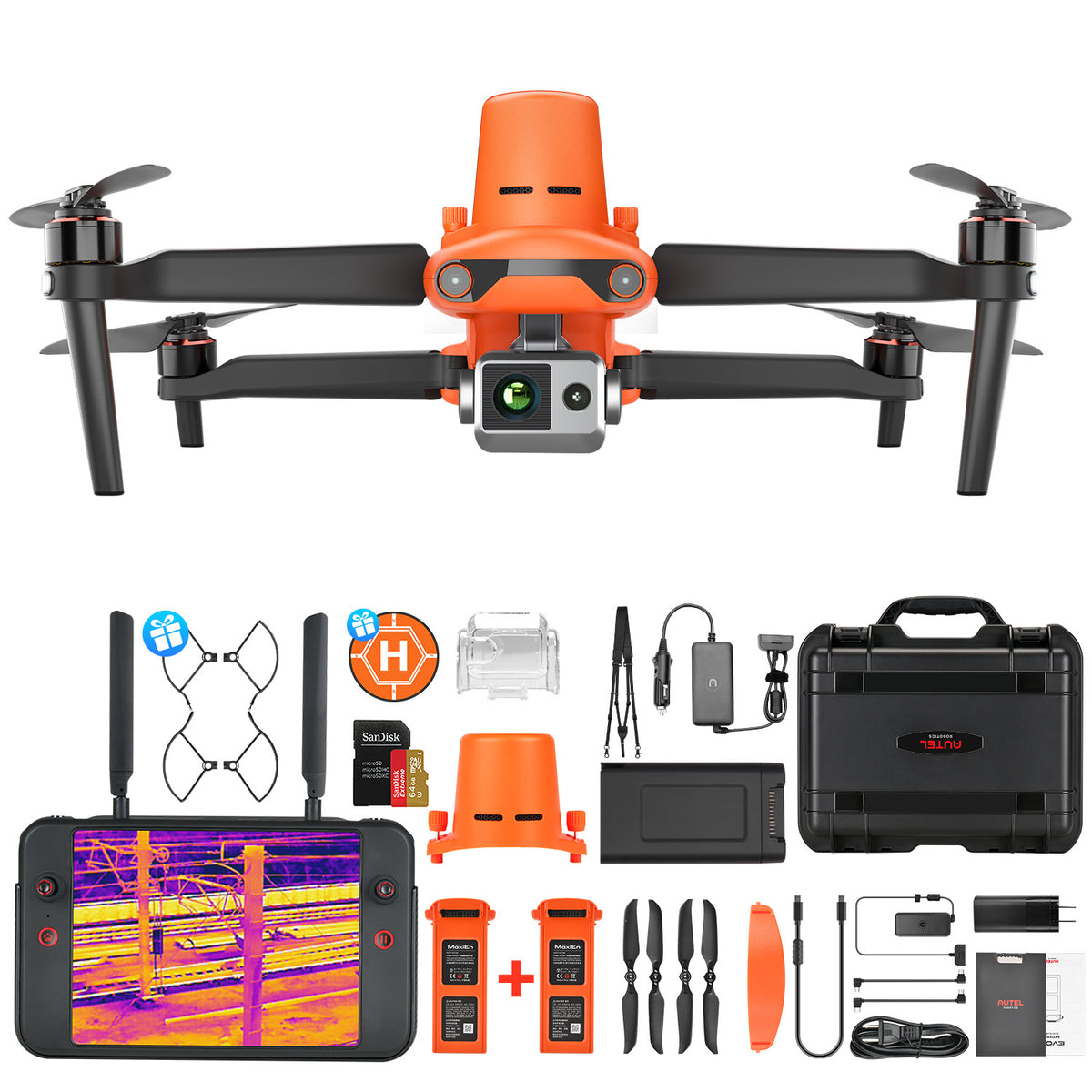Autel Robotics EVO II Dual 640T RTK V3 Thermal Drone - Autelpilot
