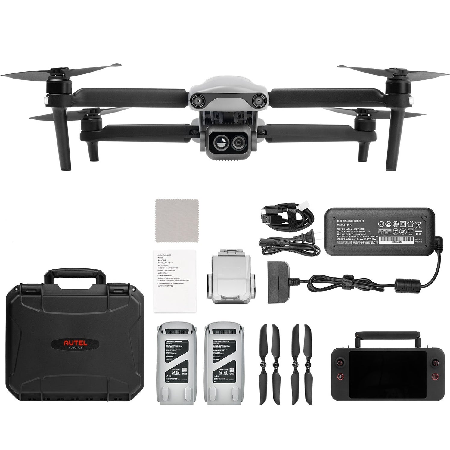 Autel Robotics EVO Lite 640T Enterprise Drone Premium Bundle with Free ...